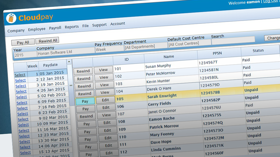 Cloudpay, payroll software from Payback, Irish payroll software with ...